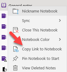 Reconnecting Notebooks in OneNote