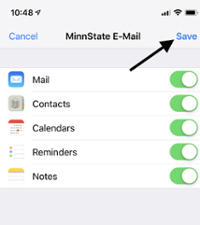 Article - Setting Up SCSU Email on iO...